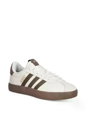 Adidas Vl Court 3.0 Three-stripe Panelled Sneakers