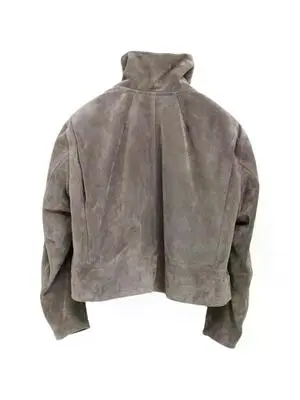Rick Owens High-neck Buttoned Jacket