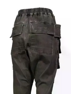 Rick Owens Creatch Multi-pocket Drawstring Drop-crotch Trousers