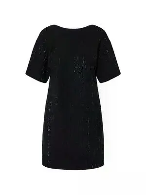 Liu Jo Knit Dress With Rhinestones