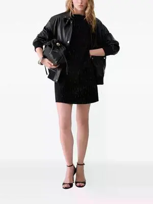 Liu Jo Knit Dress With Rhinestones
