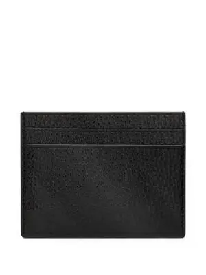 Saint Laurent Tiny Cassandre Grained Leather Cardholder
