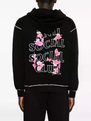 ANTI SOCIAL SOCIAL CLUB Floral Print Hoodie