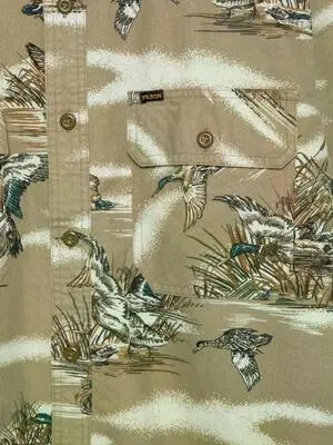 Filson Bird-print Cotton Shirt
