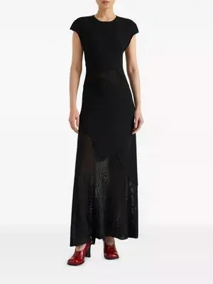Proenza Schouler Maissa Dress In Compact Stretch Viscose