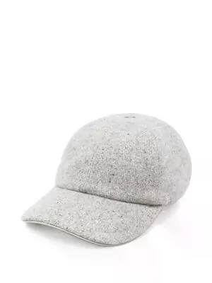 Eleventy Bouclé-texture Baseball Cap