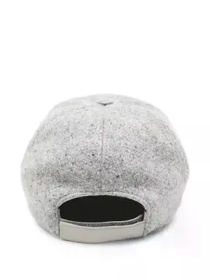 Eleventy Bouclé-texture Baseball Cap