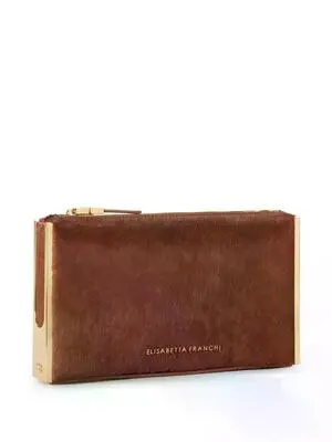 Elisabetta Franchi Cowhide Clutch Bag