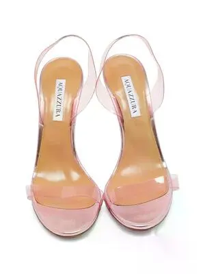 AQUAZZURA So Nude Slingback Sandals