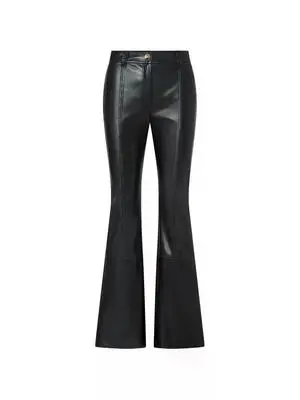 Liu Jo Coated Fabric Trousers - Black