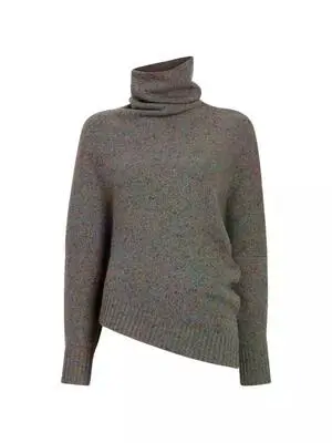 Proenza Schouler Abie Sweater In Donegal Knit - Grey