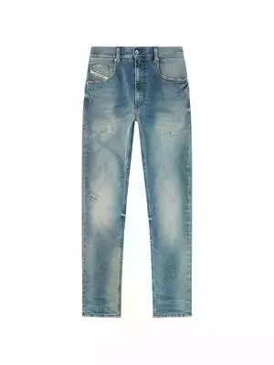 DIESEL® Regular Waist 2032 D-krooley-bw Joggjeans - Blue