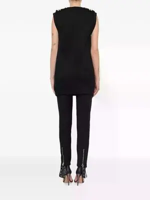 Neil Barrett Camouflage-pattern Epaulette Top