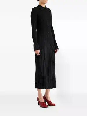 Proenza Schouler Textured Merino Wool Rosario Dress