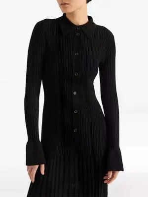 Proenza Schouler Textured Merino Wool Rosario Dress