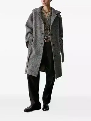 Liu Jo Wool Coat With Belt