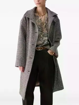 Liu Jo Wool Coat With Belt