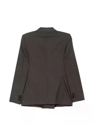 Tagliatore Dark Brown Double-breasted Suit With Peak Lapels