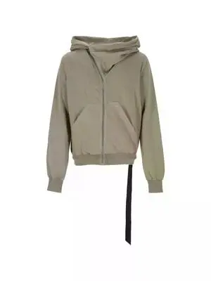 Rick Owens Asymmetric Zip-up Hoodie - Grey