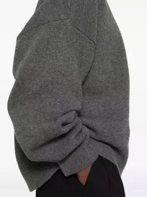 RÓHE Crew Neck Dropped-shoulder Sweater