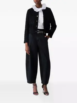 Liu Jo Balloon-trousers With Embroidered-belt