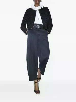 Liu Jo Balloon-trousers With Embroidered-belt