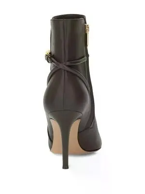 GIANVITO ROSSI Jungle Mamba Stiletto Boots