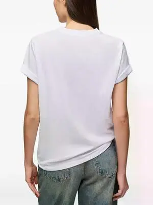 GANNI Graphic Print Organic Cotton T-shirt