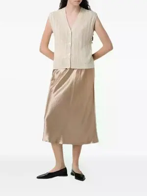 Max Mara Linen Gilet