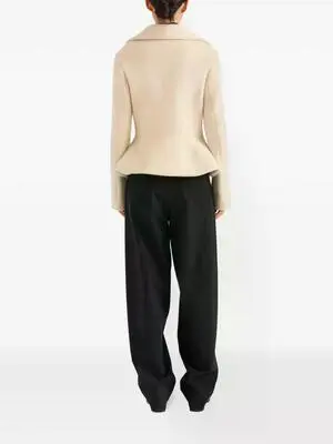 Proenza Schouler Romane Jacket In Compact Melton Wool