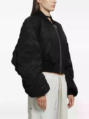 Rick Owens Secchia Cropped Bomber Jacket