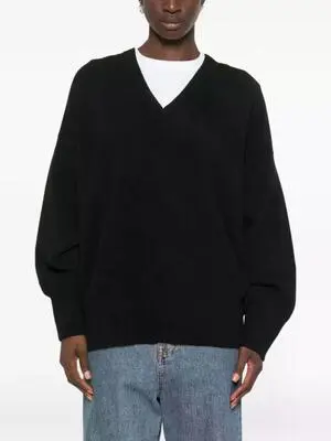 RÓHE V-neck Knitted Sweater