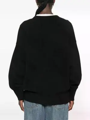 RÓHE V-neck Knitted Sweater