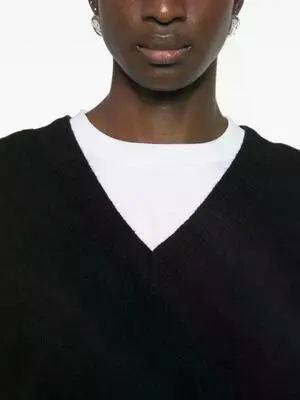 RÓHE V-neck Knitted Sweater