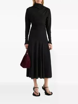 Proenza Schouler Golda Dress In Textured Sheer Jersey