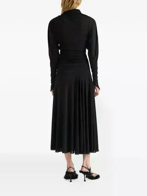 Proenza Schouler Golda Dress In Textured Sheer Jersey