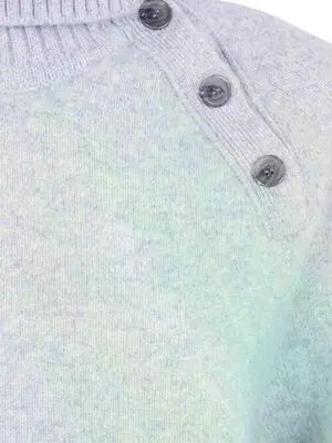 Emporio Armani Button-detail Roll-neck Sweater