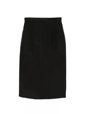 FRENKEN Sheer-panel Pencil Midi Skirt