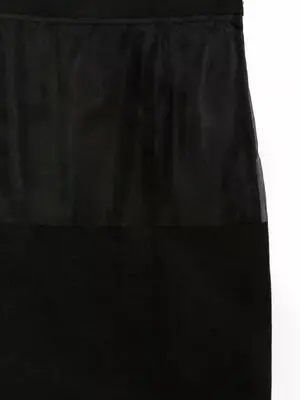 FRENKEN Sheer-panel Pencil Midi Skirt