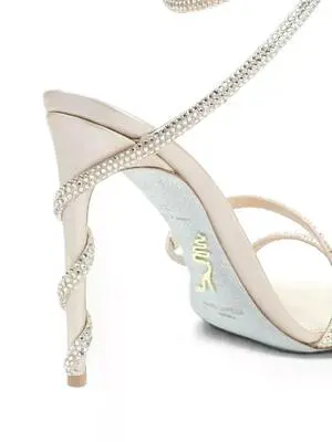 Rene Caovilla Cleo Crystal-embellished Sandals