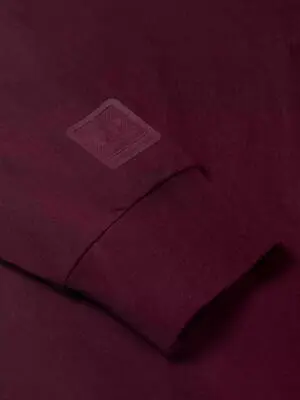 C.P. COMPANY Metropolis Series Logo-patch Sweater - Red