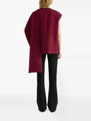 Proenza Schouler Lina Top In Crushed Silk