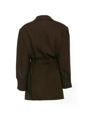FRENKEN Belted Double-breasted Jacket