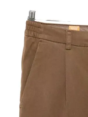 Alpha Industries Pleated Tapered-leg Trousers