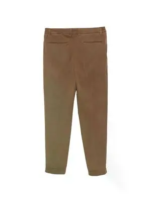 Alpha Industries Pleated Tapered-leg Trousers