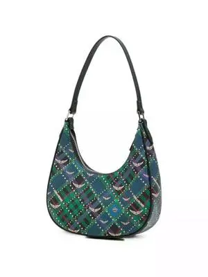 Zadig&Voltaire Z Night Out Plaid-pattern Shoulder Bag