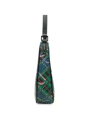Zadig&Voltaire Z Night Out Plaid-pattern Shoulder Bag