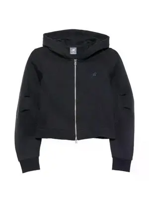 NEW BALANCE Embroidered Zip-up Hoodie