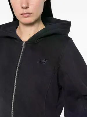NEW BALANCE Embroidered Zip-up Hoodie