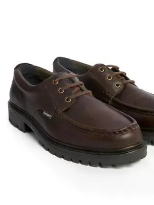 Barbour Paxton Apron-toe Chunky-sole Boat Shoes